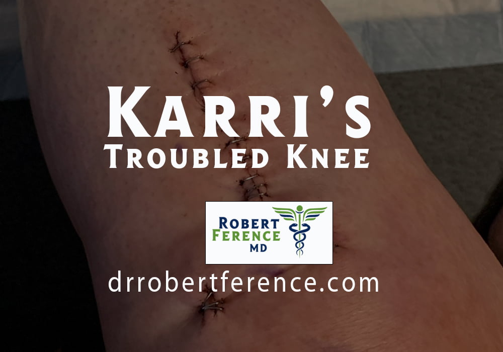 Dr. Ference Fixes a Very Troubled Knee | Karri Baase's Story
